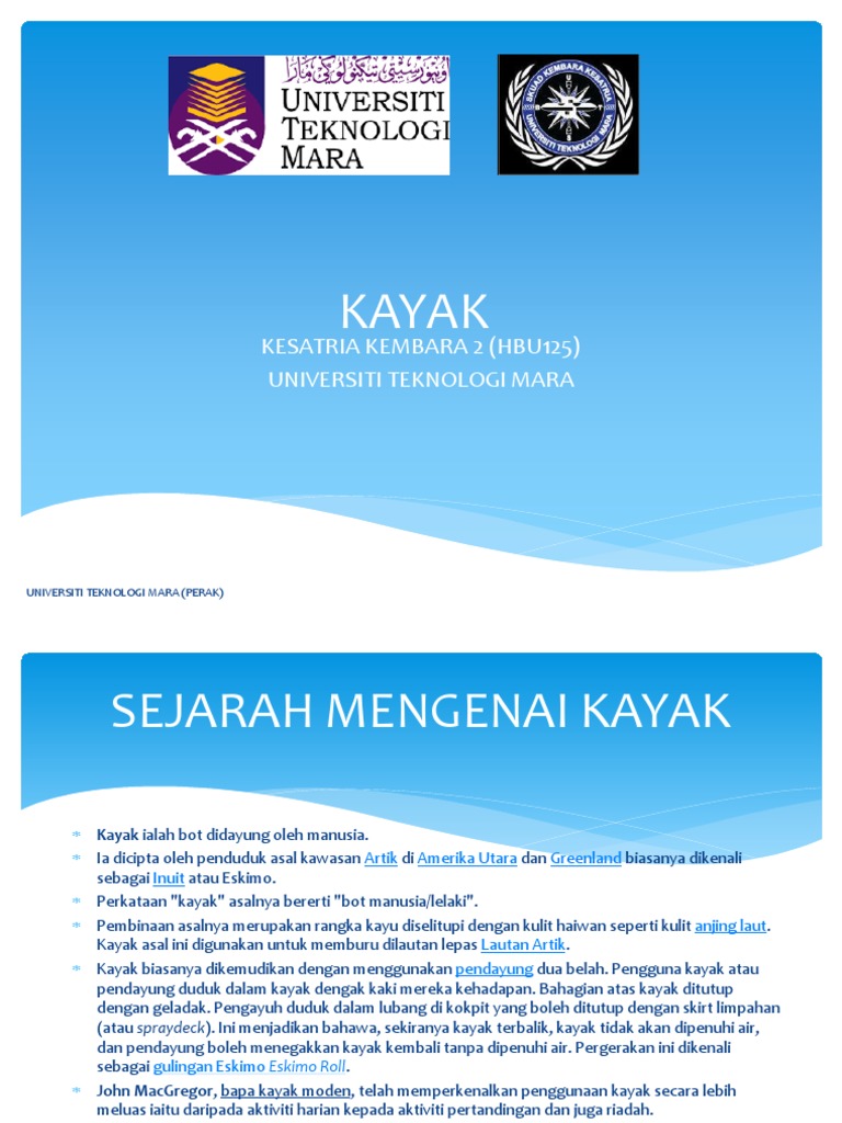KAYAK | PDF