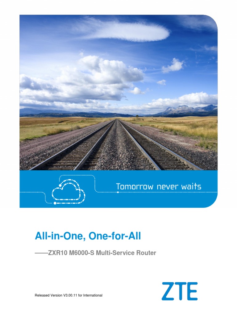 ZXR10 M6000-S Datasheet | PDF | Computer Network | Network Protocols