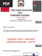 Fire Pump Design and Sizing Guide | PDF | Pump | Fire Sprinkler System