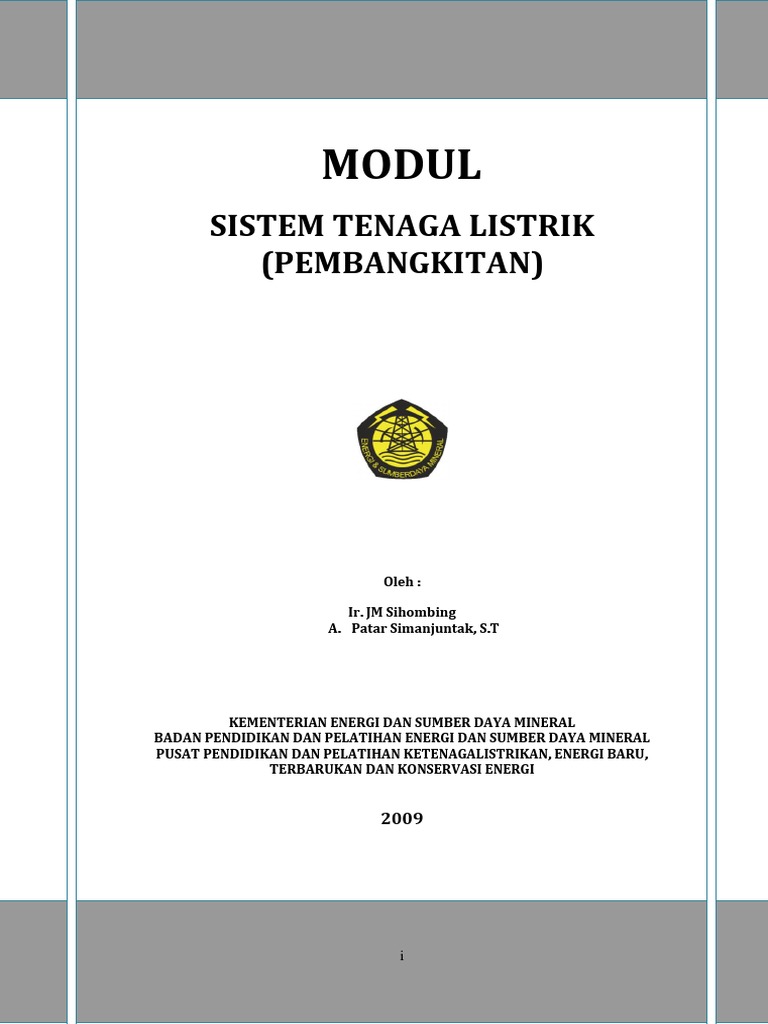 Modul Sistem Tenaga Listrik 2009 | PDF