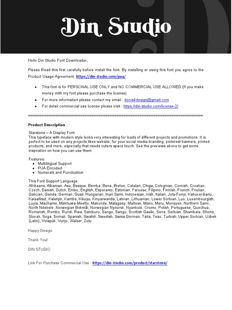 Important Information About This Font !! Please Read Me !! | PDF | Linguistics | Languages