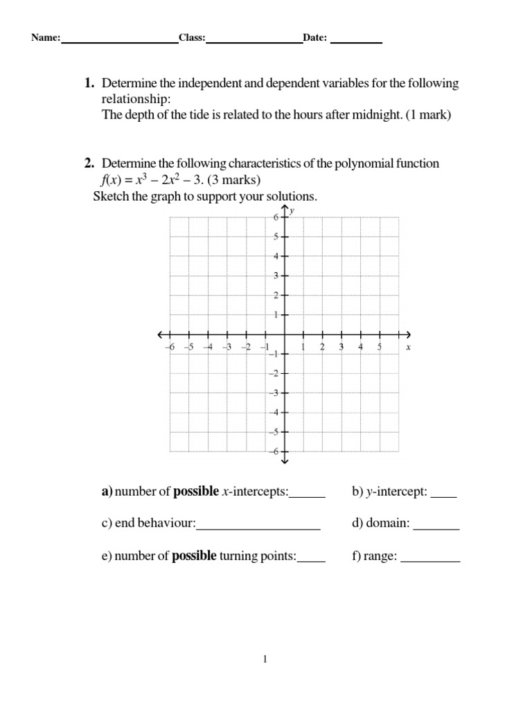 Gr11 Sem1 Practice | PDF | Regression Analysis | Function (Mathematics)