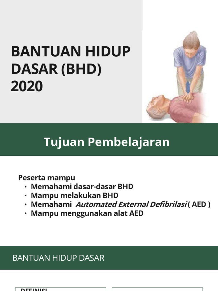 Bantuan Hidup Dasar (BHD) 2020 Acls Final | PDF