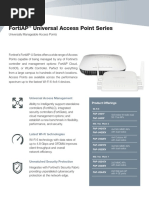 Fortiap U431F/U433F: Quick Start Guide | PDF | Ip Address | License