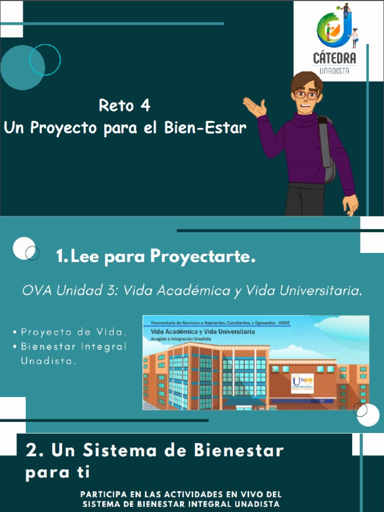 Explicación Del Reto 4 Un Proyecto para El BienEstar | PDF
