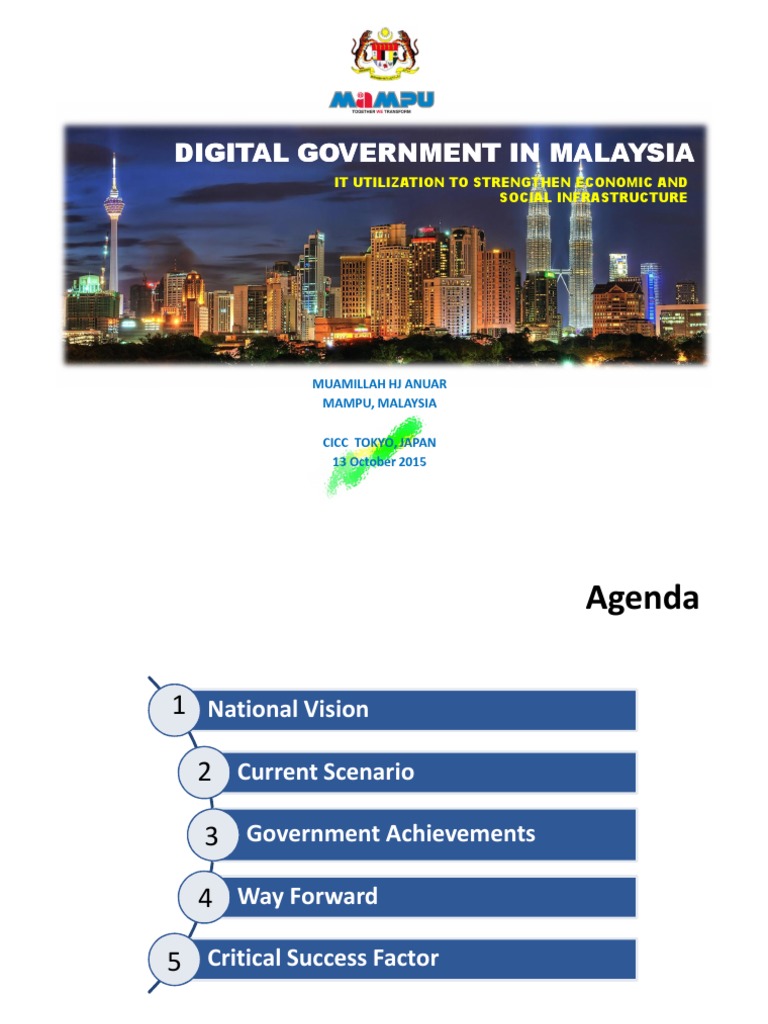 Digital Government in Malaysia (Good For BM) | PDF | Mobile App | E ...