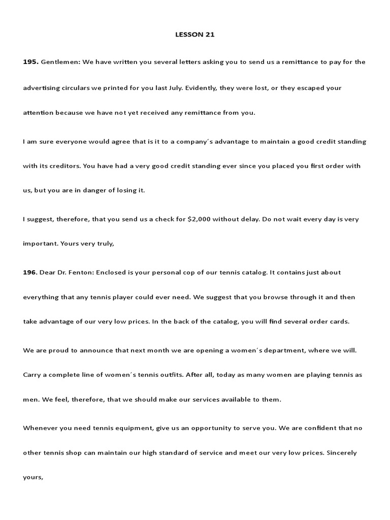 Lesson 21 | PDF