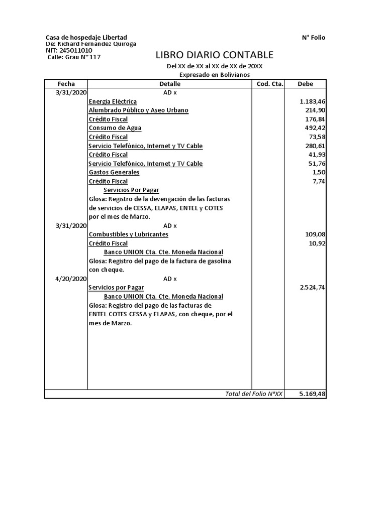Registro Facturas Especiales 3 Pdf Business Economias