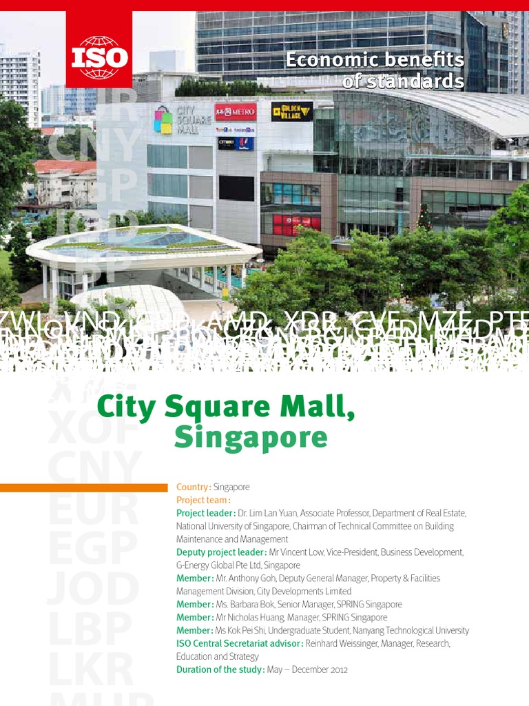 Benefits Case Study Singapore City Square Mall | PDF | Energy Conservation | Value Chain