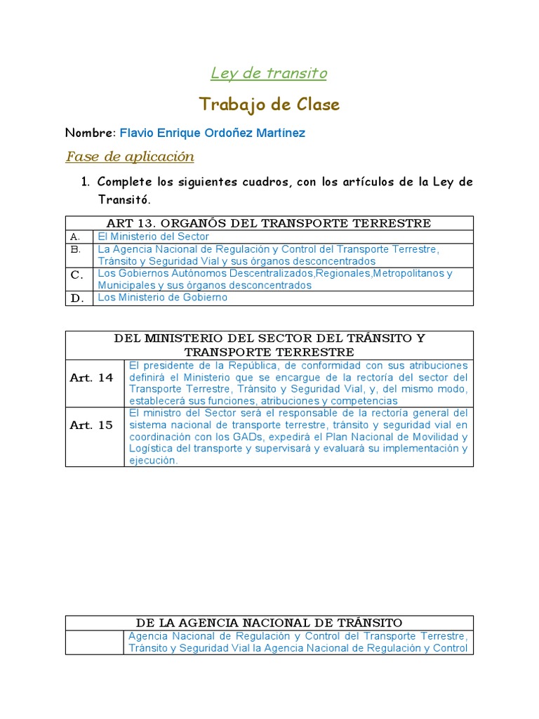 Tarea en Clase | PDF | Ministerio (Departamento de Gobierno) | Gobierno ...