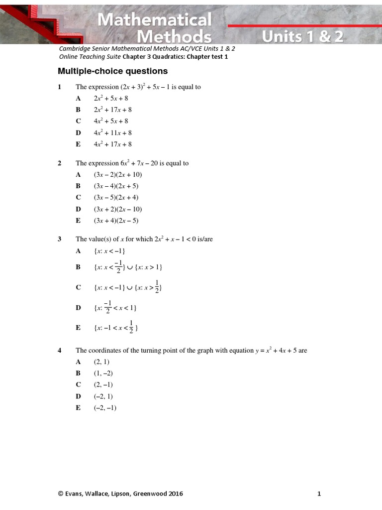 Chapter 3 Test | PDF | Educational Assessment And Evaluation | Tests Chapter 3 Test | PDF | Educational Assessment And Evaluation | Tests