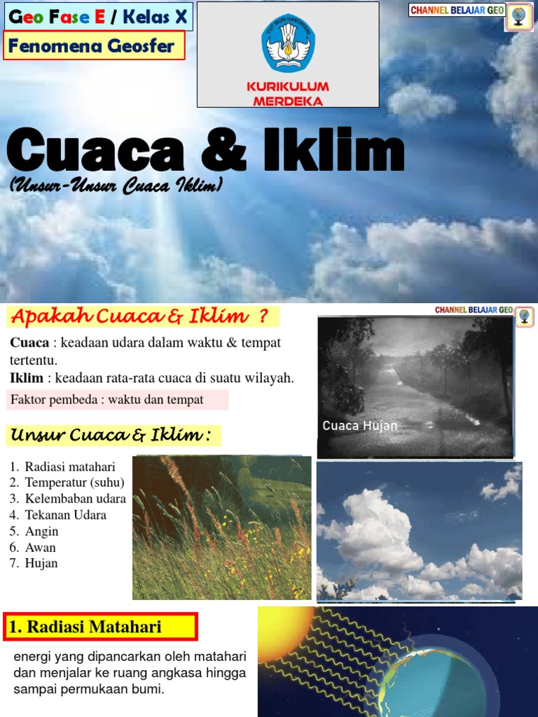 Cuaca Dan Iklim, PDF | PDF