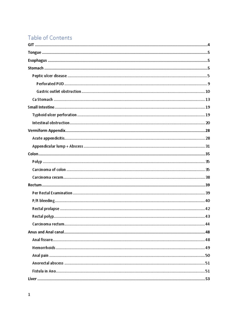 Surgery Papar 1 Part 2 GIT HBS URO Hernia | PDF | Medicine | Digestive System
