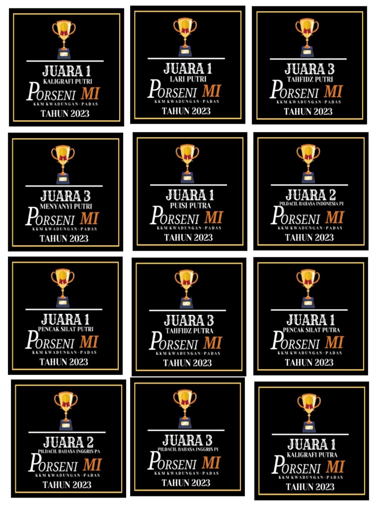 stiker porseni | PDF