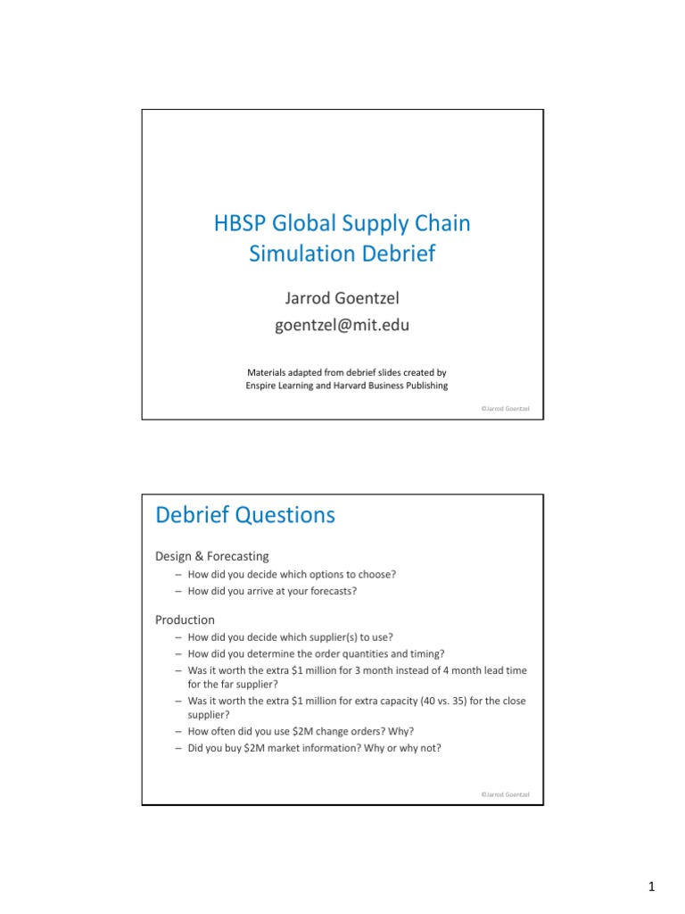 Supply Chain Simulation Insights | PDF | Inventory | Forecasting