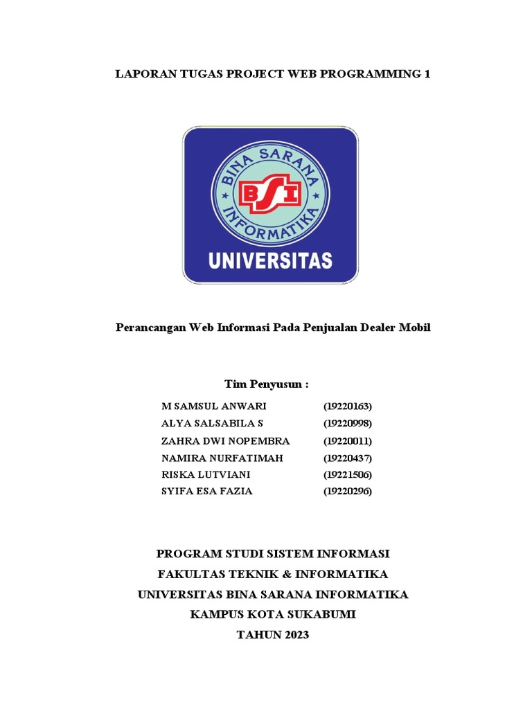 Web Programming 1 | PDF | Komputer