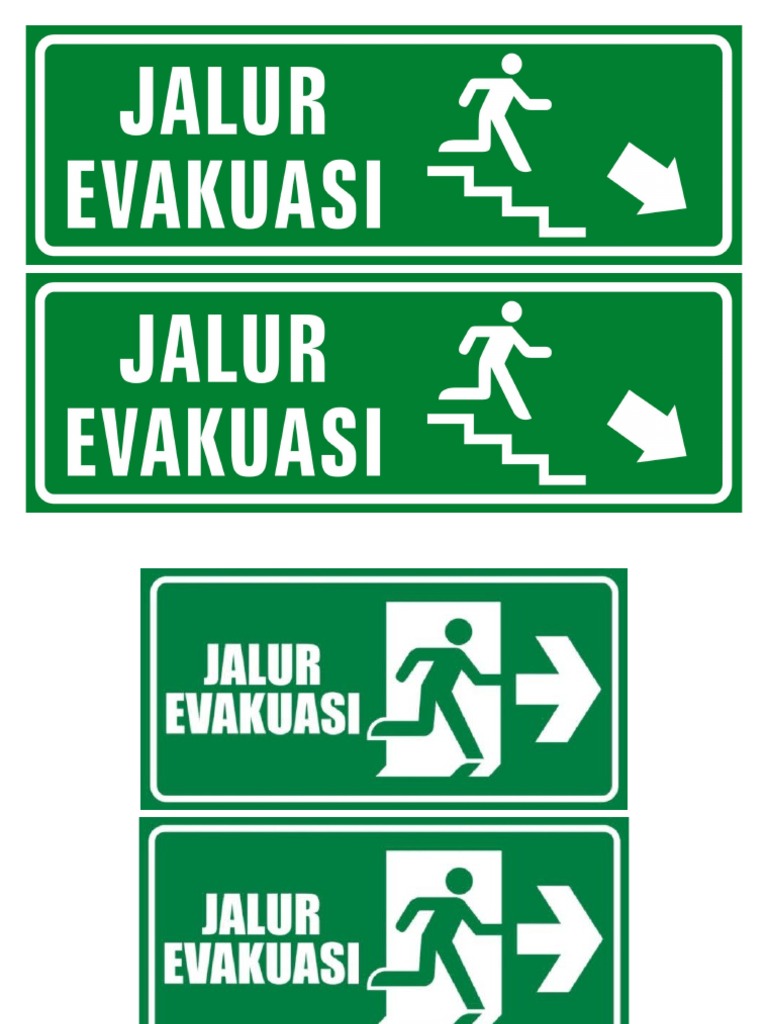 jalur evakuasi | PDF