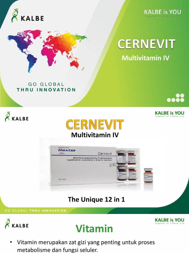 Cernevit Product Information | PDF
