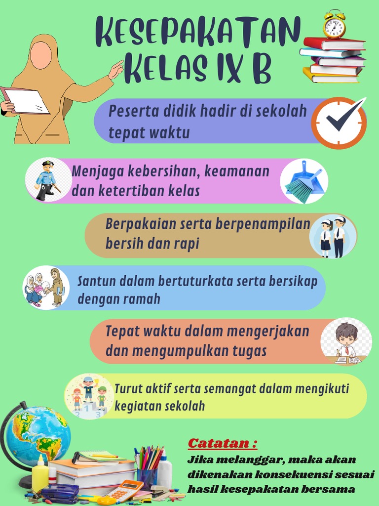 Kesepakatan Kelas Ix B | PDF
