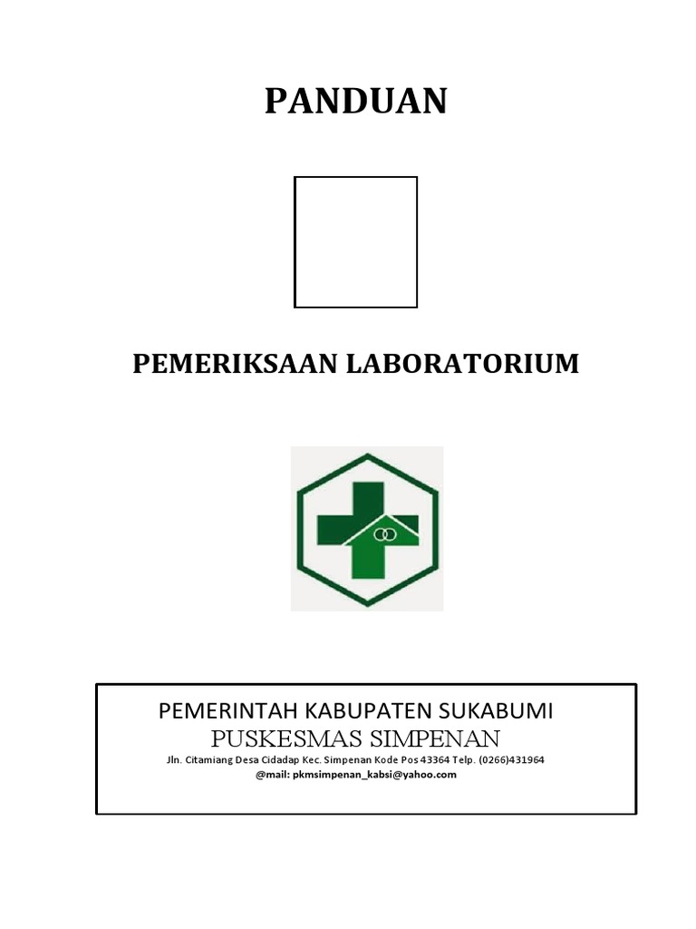 8.1.1.1.1 Panduan Pemeriksaan Laboratorium | PDF