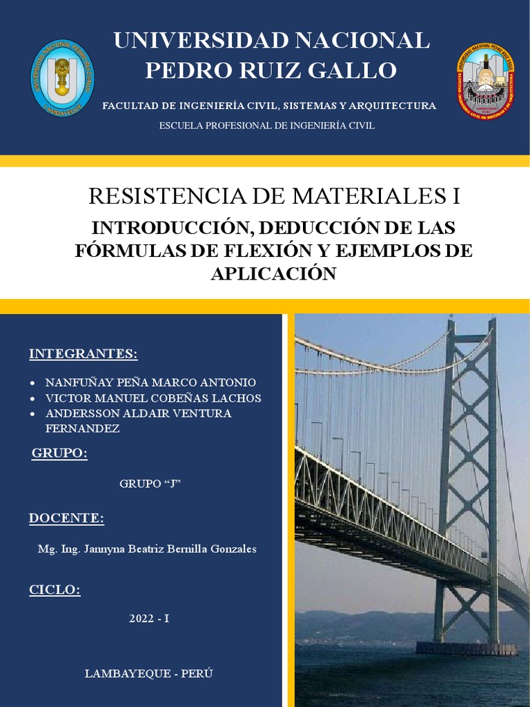 Fórmulas y Aplicaciones de Flexión | PDF | Viga (Estructura) | Doblar