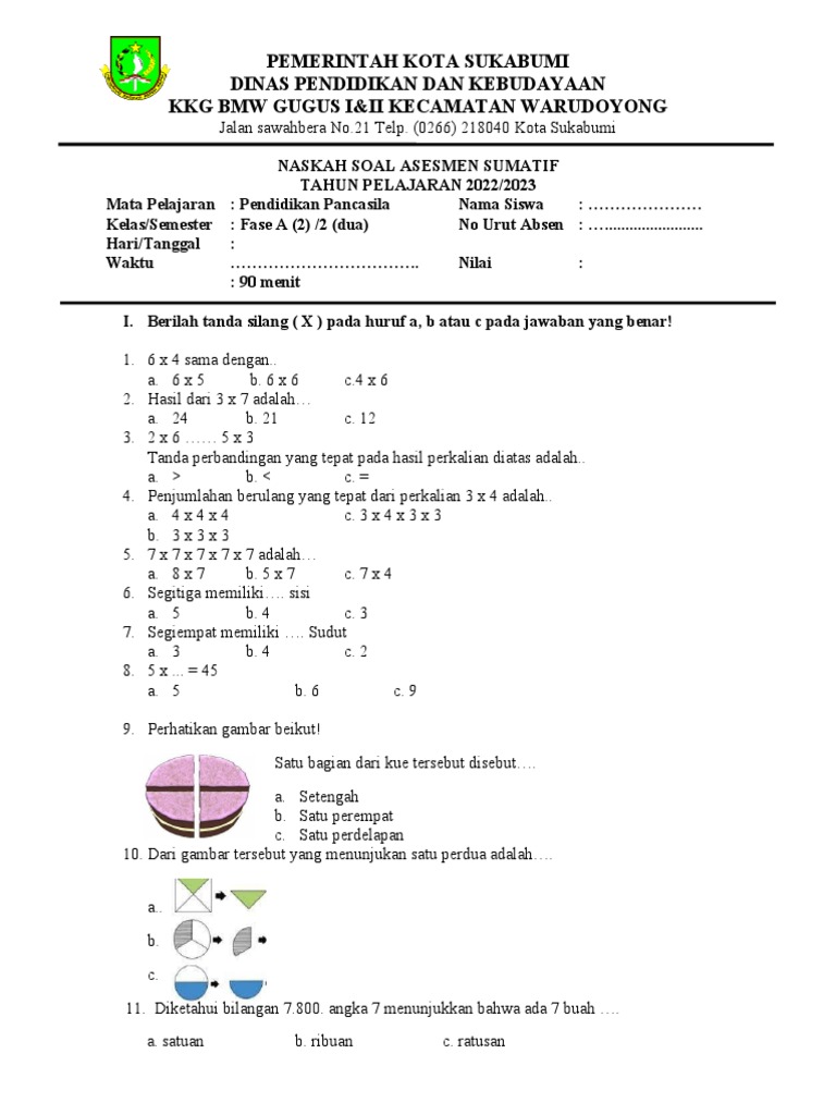 PAS MTK 2 | PDF | Metode & Bahan Ajar | Seni