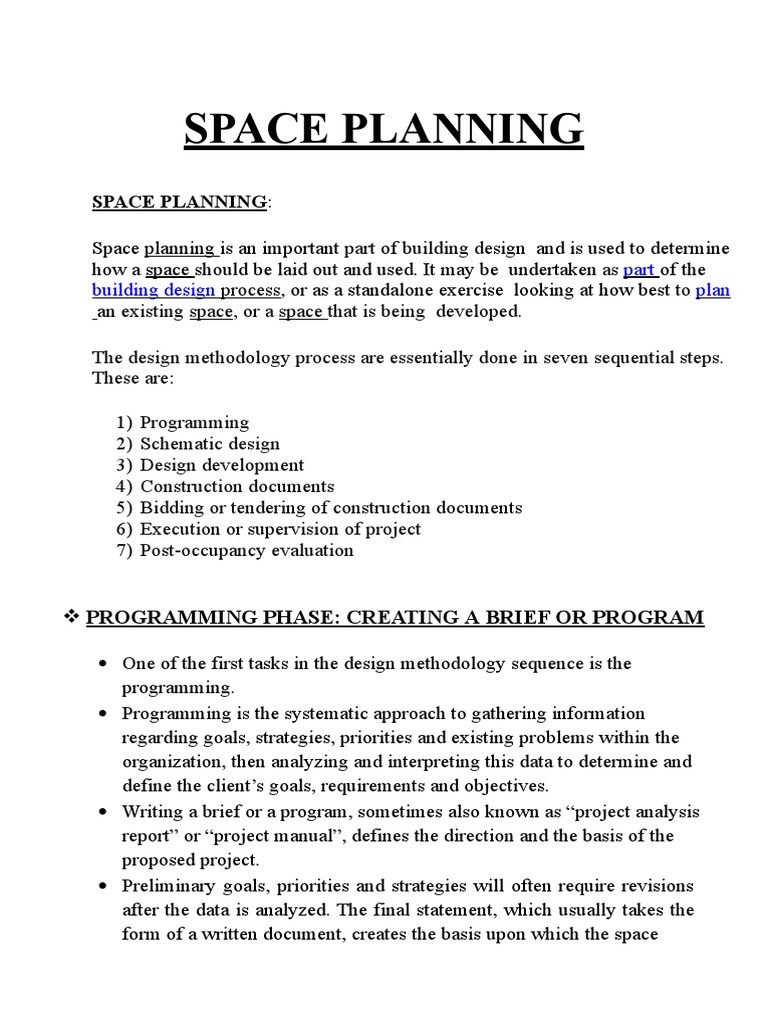 14 Space Planning | PDF | Kitchen | Communication