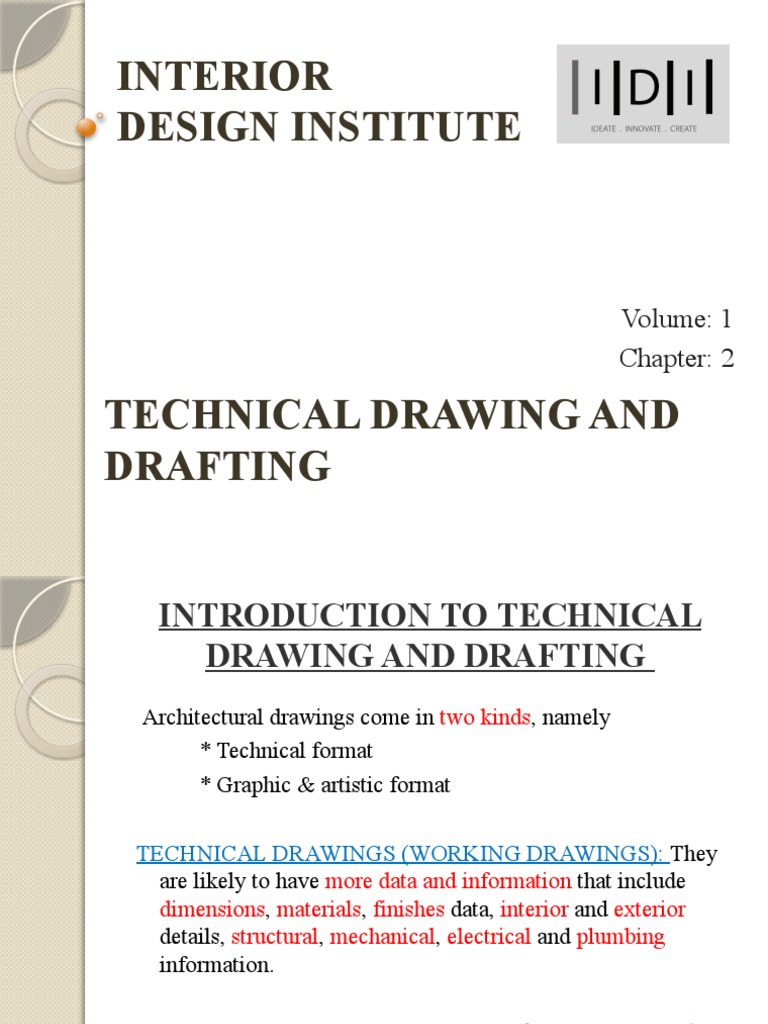 Tech Drawing and Drafting | PDF | Perspective (Graphical) | Technical ...