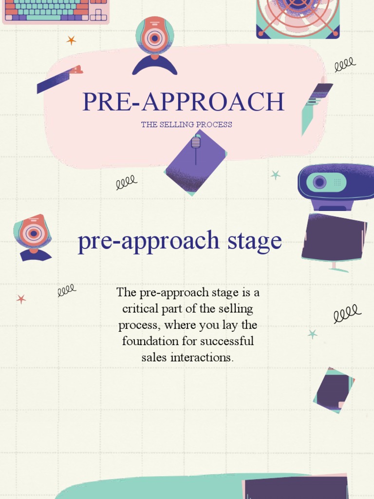 Pre-Approach Strategies for Sales Success | PDF