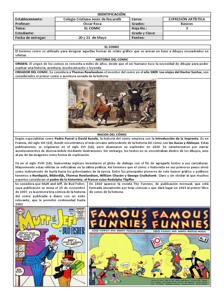 El Comic | PDF | Tiras cómicas | Cómics