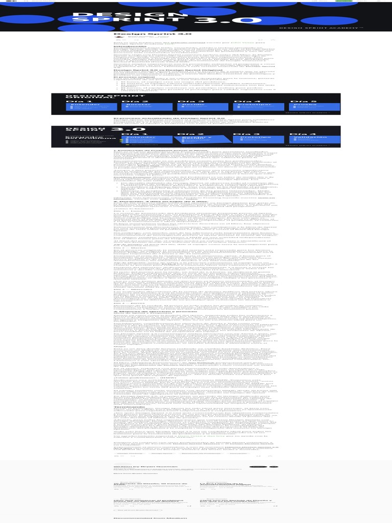 Design Sprint 3.0 - Versión en Español - Medium | Descargar gratis PDF | El pensamiento de ...