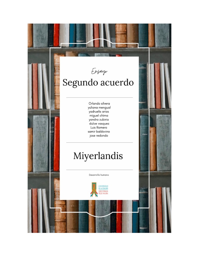 Segundo Acuerdo | PDF | Felicidad | Las emociones