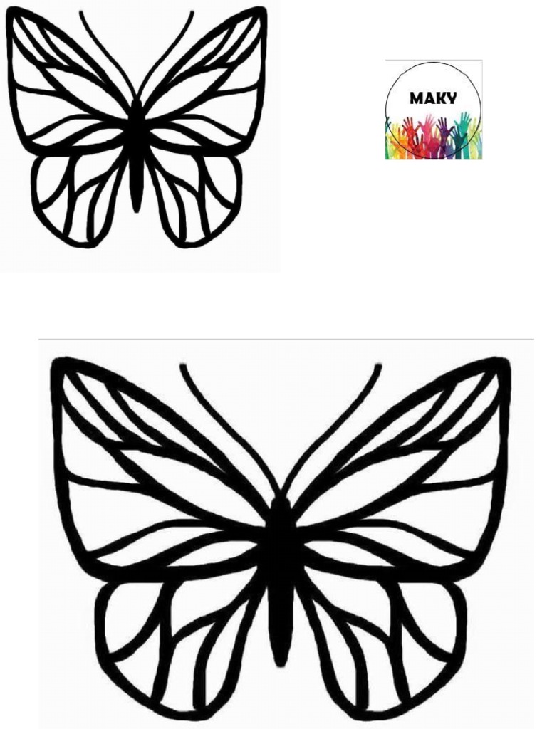 70 Moldes de Mariposas Caladas | PDF
