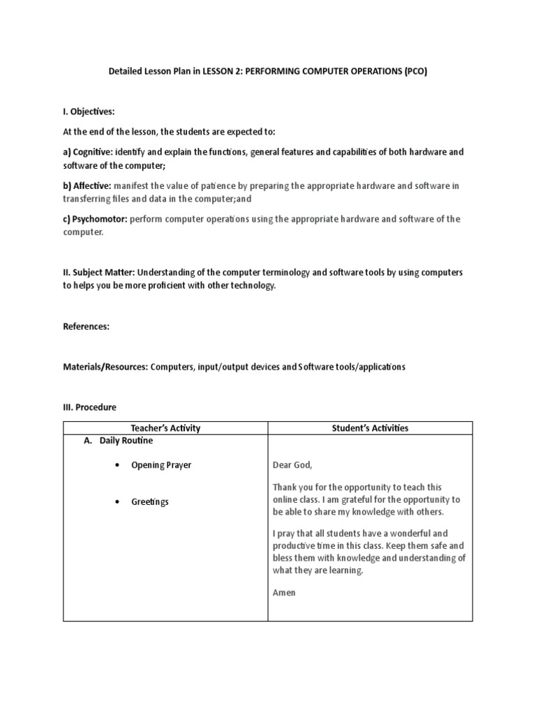 Computer Operations for Students | PDF