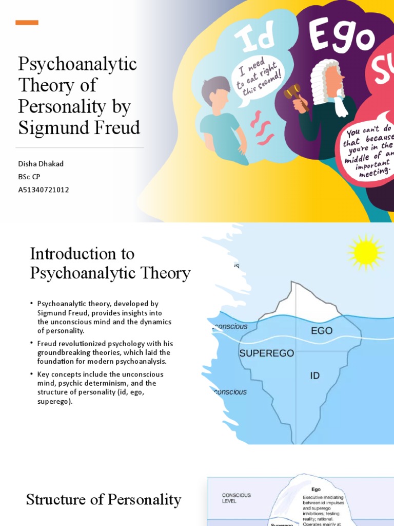 Psychoanalytic Theory Of Personality By Sigmund Freud Pdf