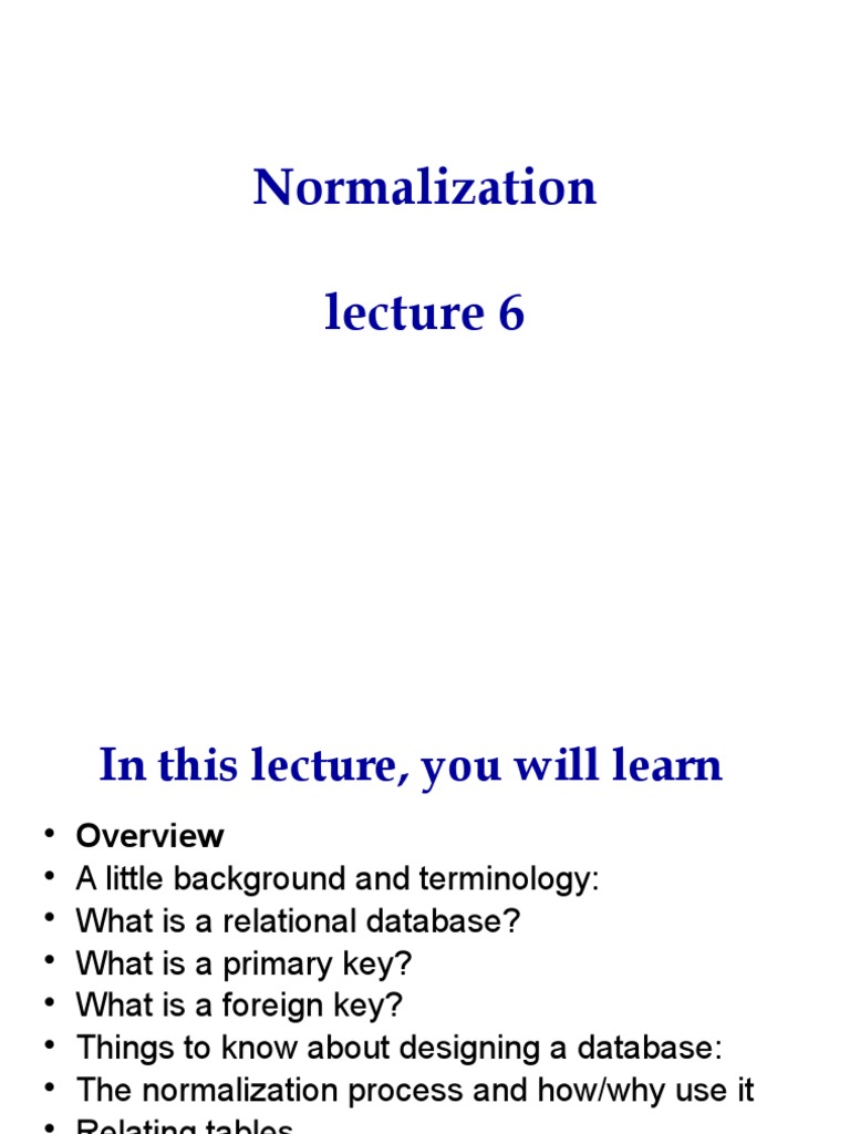 Database Normalization Basics | PDF | Relational Database | Table (Database)