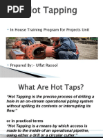 Method Statement For Hot Tapping | PDF | Tap (Valve) | Valve