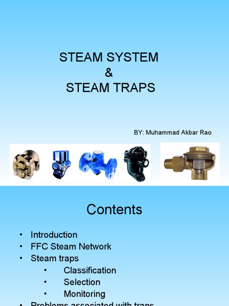 Steam & Steam Traps | Download Free PDF | Steam | Physical Quantities