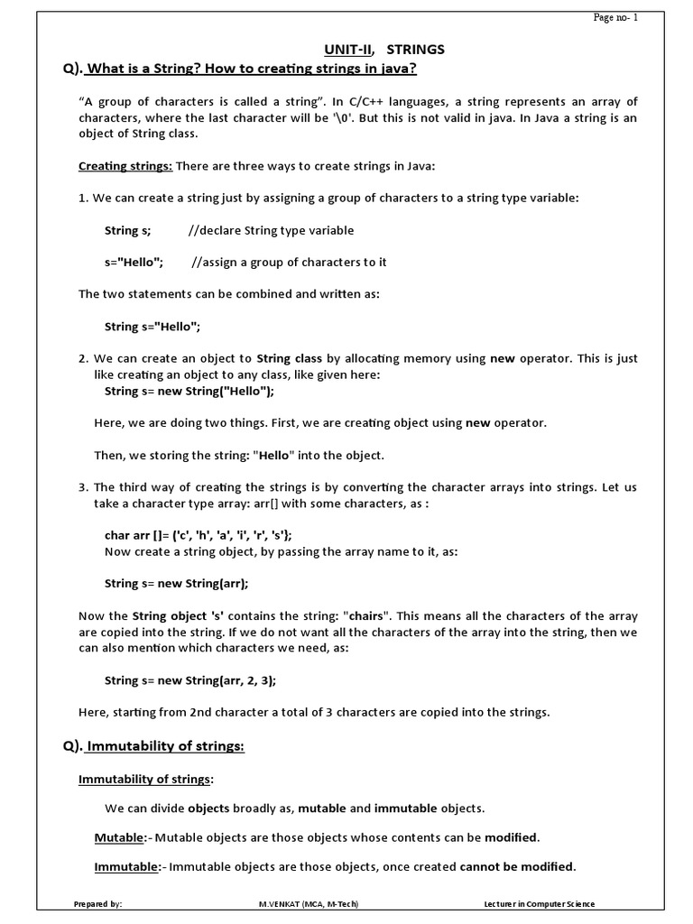 U2 Java | PDF | Programming | Constructor (Object Oriented Programming)