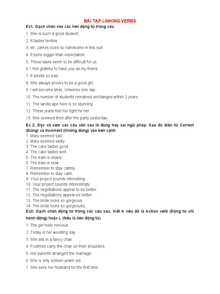 G11 Linking Verb | PDF