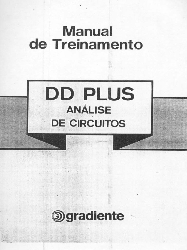 Manual Analise de Circuitos DD Plus | PDF