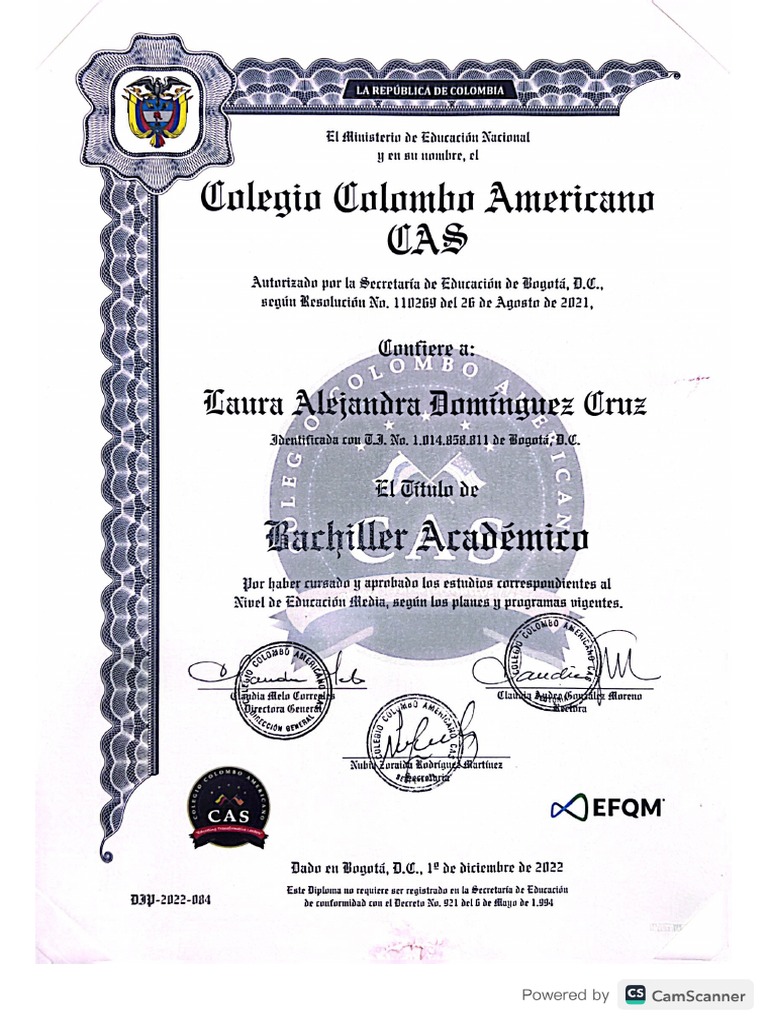 Diploma de Bachiller - Acta de Grado | PDF