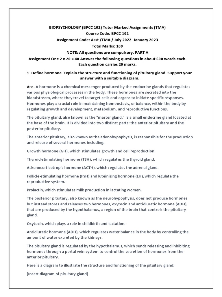 Null 2 | PDF | Chemical Synapse | Pituitary Gland