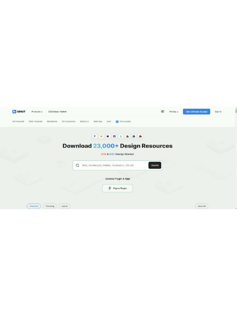 UIHUT - A UI/UX Resources Platform! | PDF