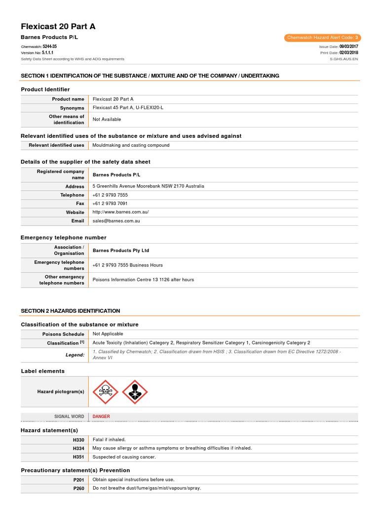 U Flexi20 Parta - 5244 35 | PDF | Allergy | Toxicity