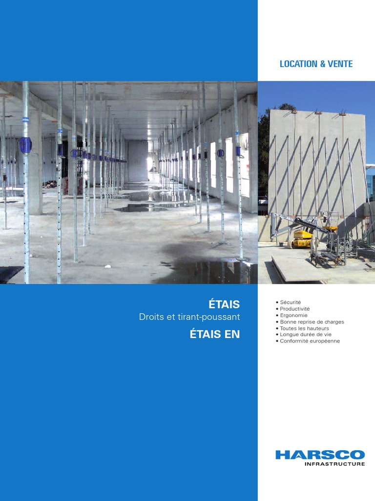 Étais et Tirants-Poussants Harsco | PDF