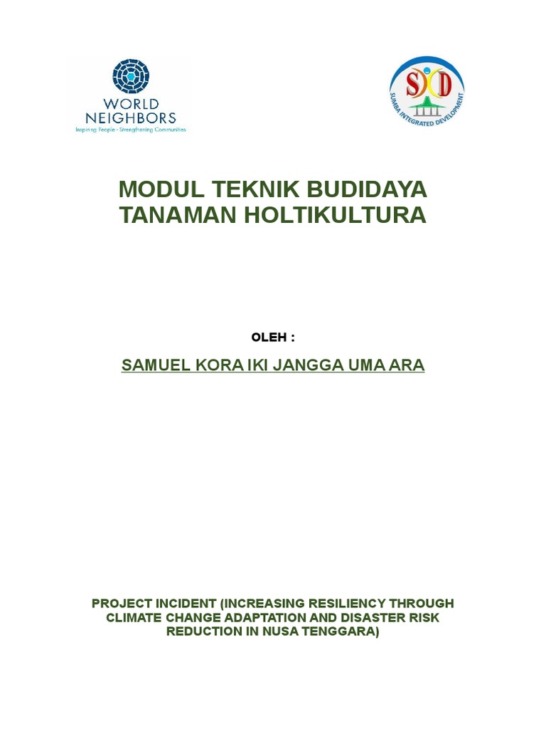 Media Tanam untuk Tanaman Hortikultura | PDF