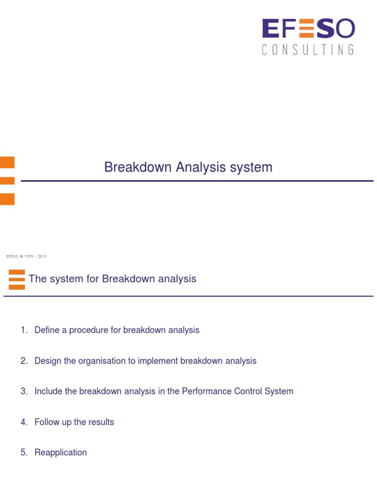Breakdown Analysis System | PDF | Systems Science | Systems Theory