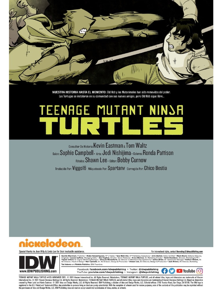 Teenage Mutant Ninja Turtles 123 | PDF