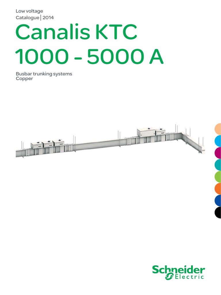 Canalis KTC 1000-5000A - EN | PDF | Electrical Connector | Electrical Components